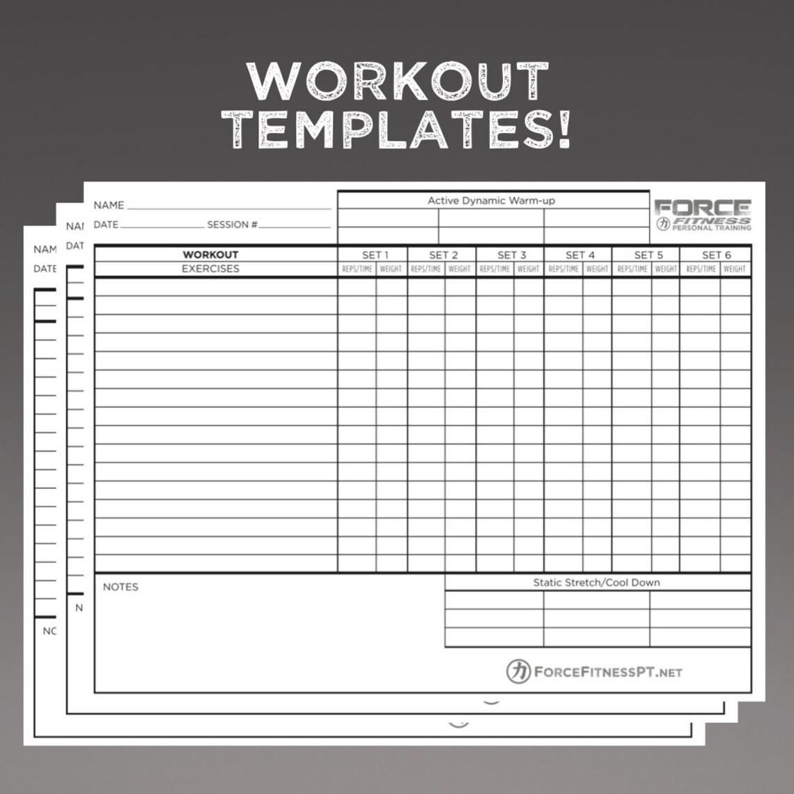 Workout Form - Etsy