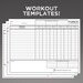 Workout Form - Etsy