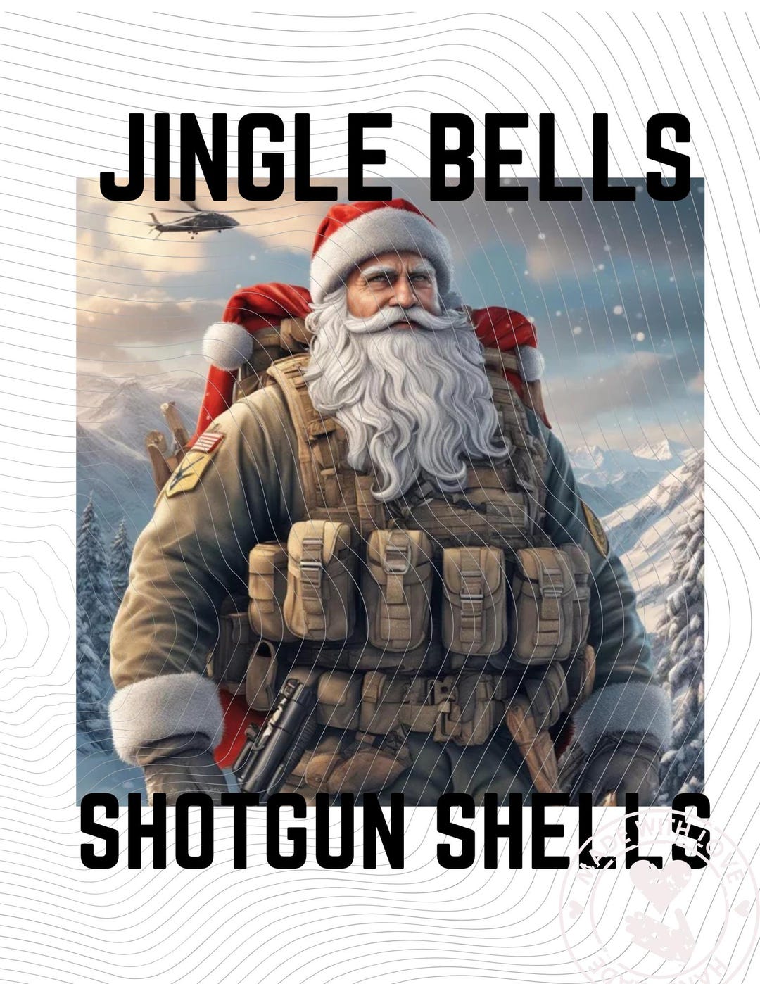 Santa Jingle Bells Shotgun Shells Png Bundle - Etsy