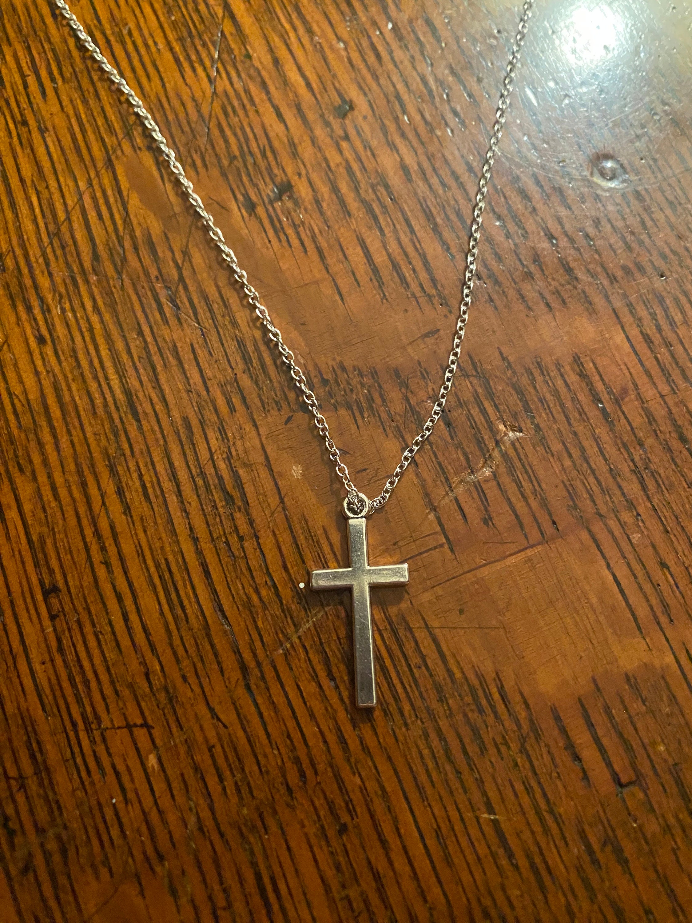 Christian Cross Necklace - Etsy