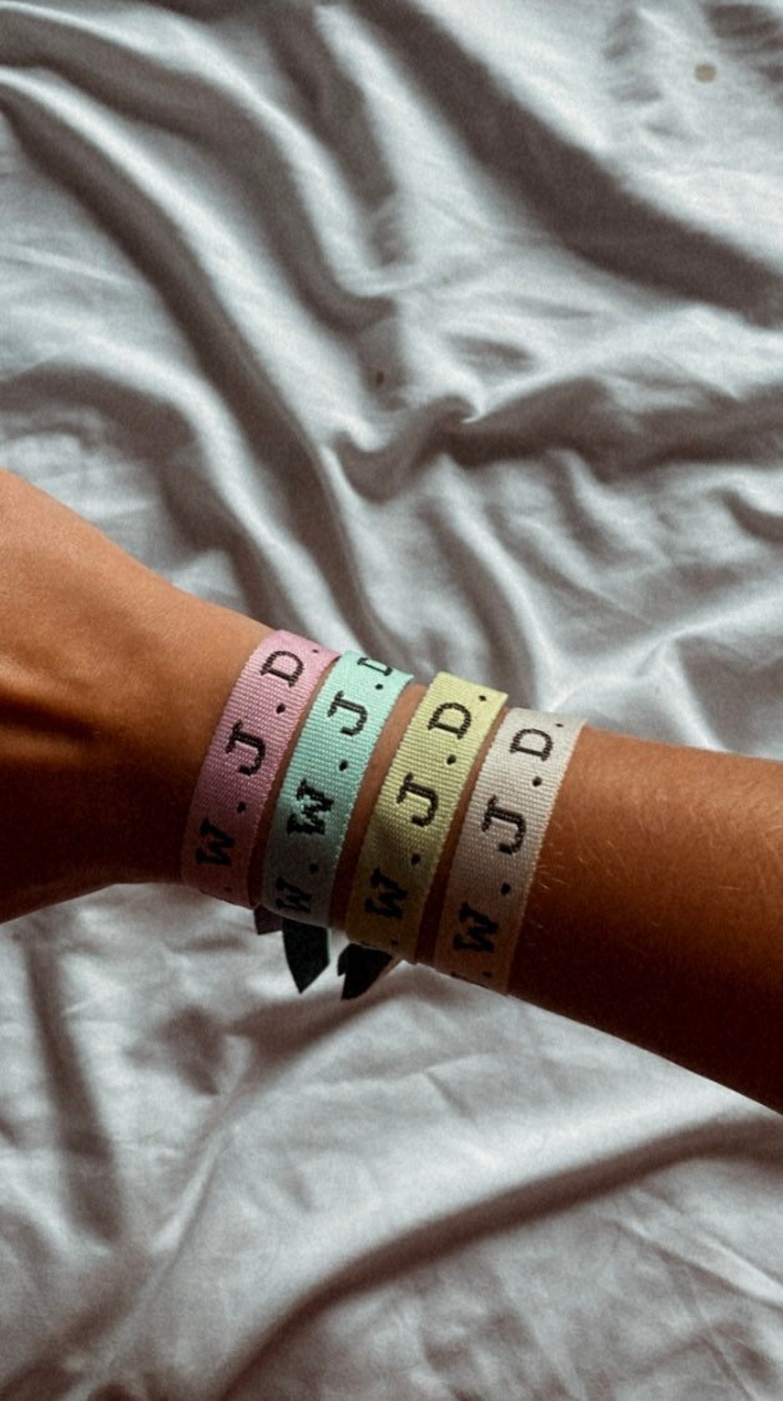 WWJD Woven Adjustable Bracelets (multiple Colors Available) - Etsy