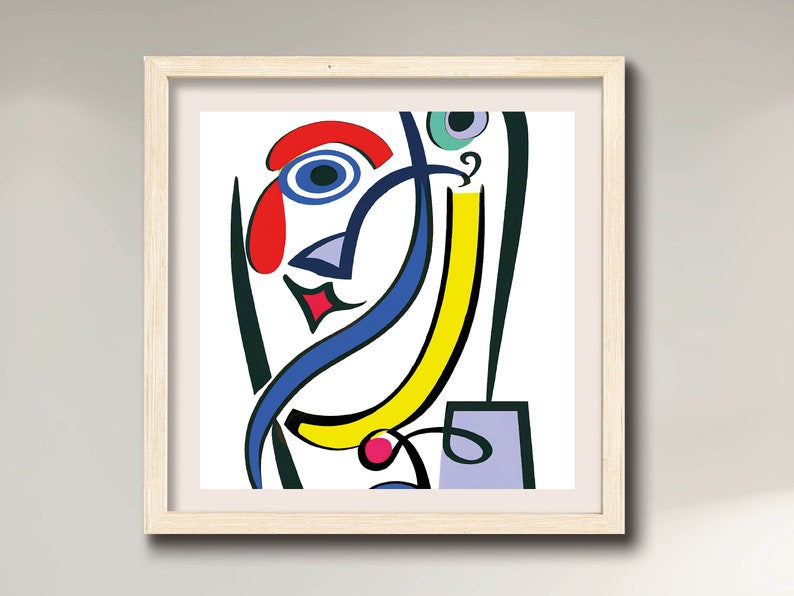 Gallery Wall Art Set of 6 Prints, Picasso Print, Picasso Poster ...