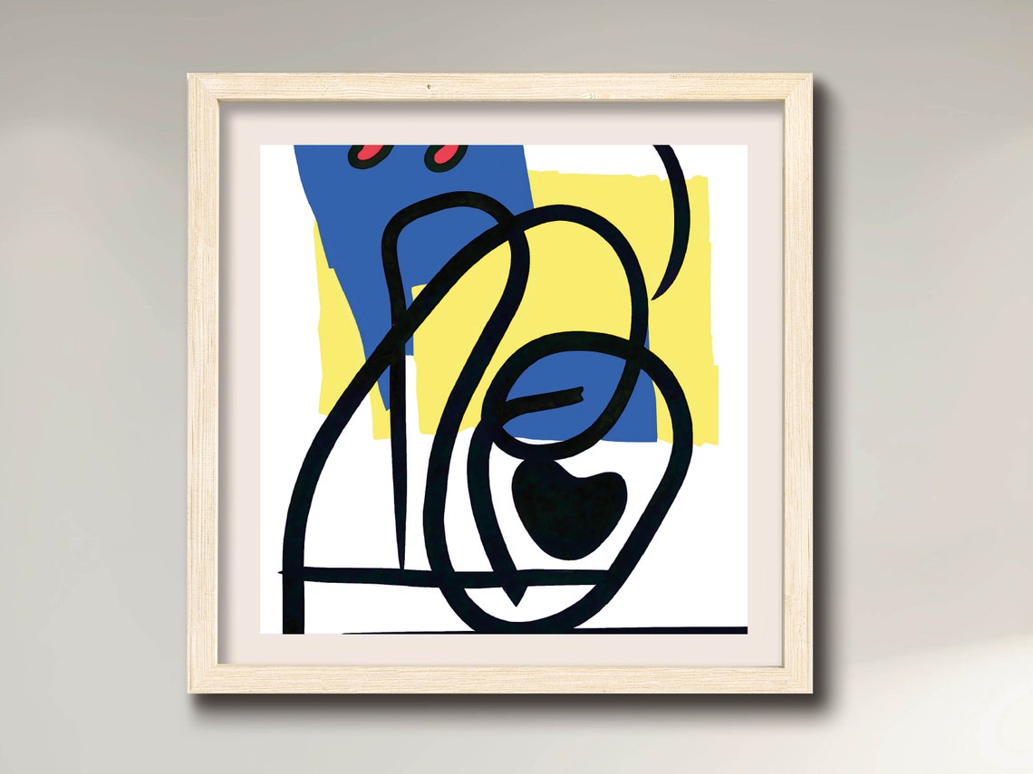 Gallery Wall Art Set of 6 Prints, Picasso Print, Picasso Poster ...