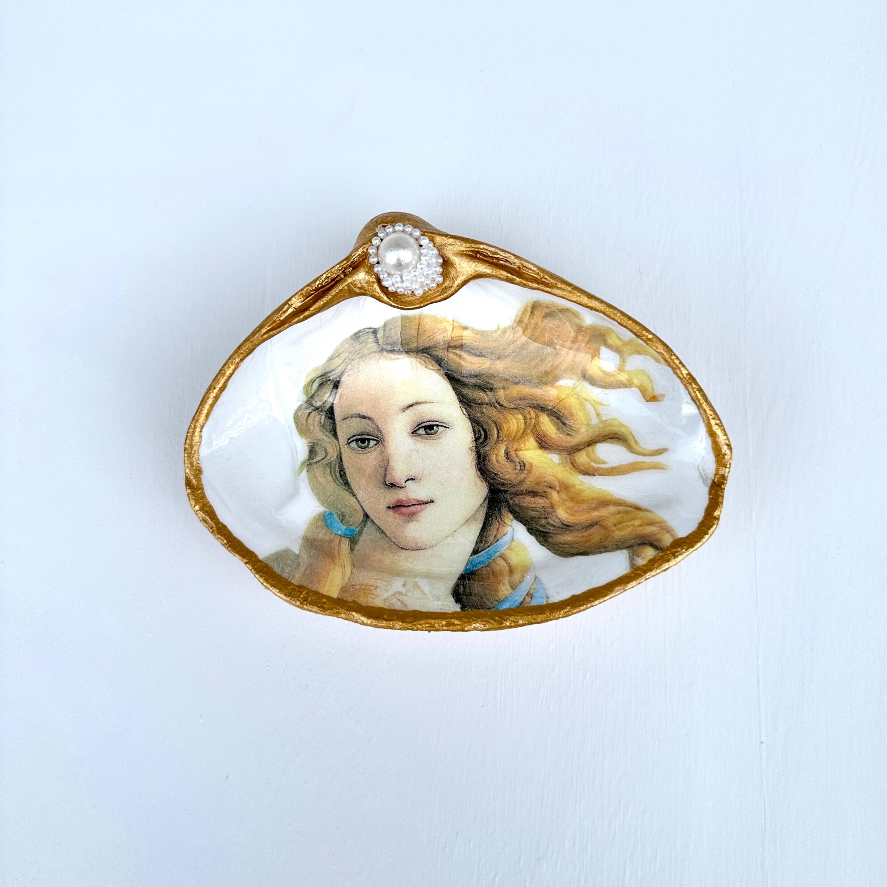 Birth of Venus, Aphrodite Altar, Goddess, Seashell Dish, Ring Dish ...