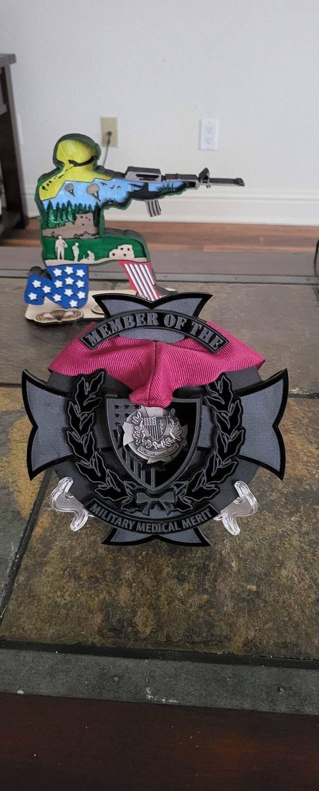 Military Medical Merit O2M3 Display - Etsy