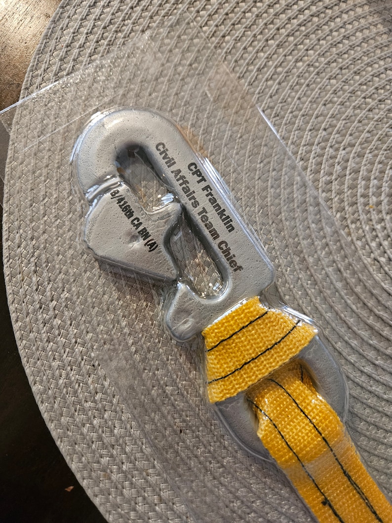 Static Line Hook and Keychain SET, Replica Gift - Etsy