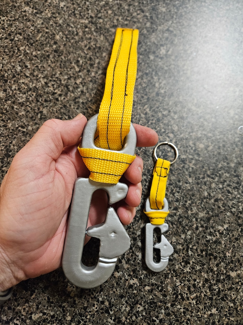 Static Line Hook and Keychain SET, Replica Gift - Etsy