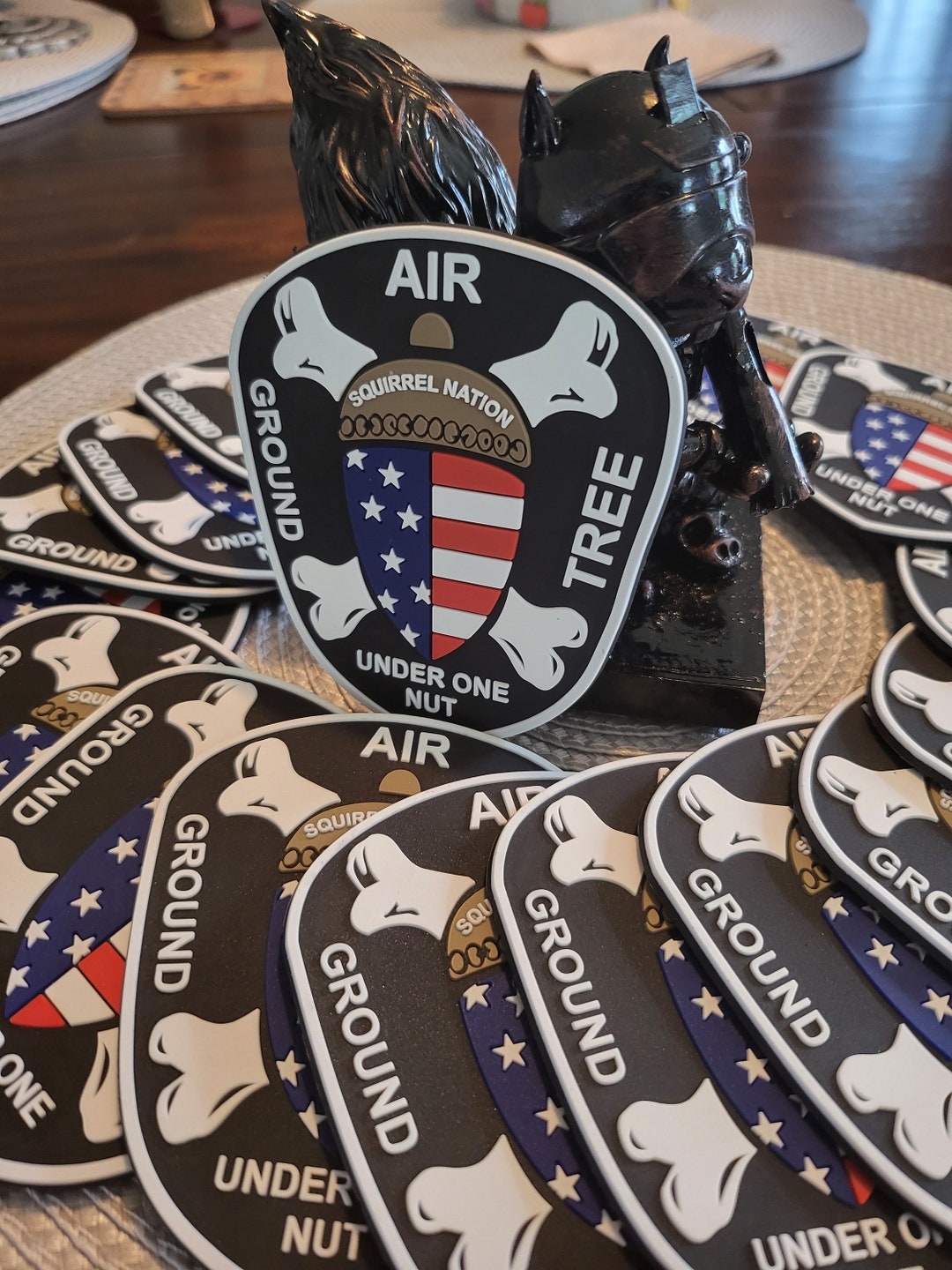 Squirrel Nation Under One Nut Patches - Etsy