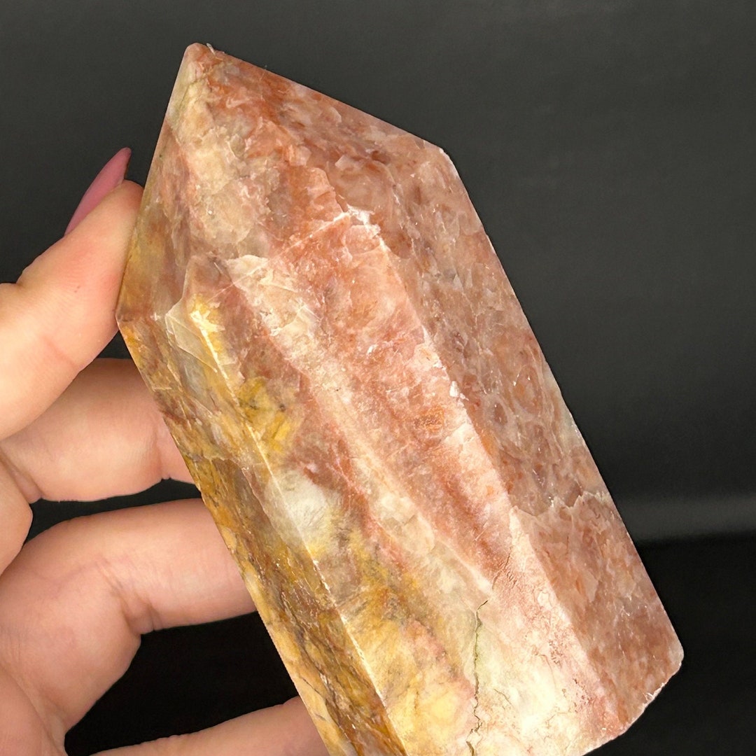 Dali Jasper Tower | Jasper Crystal Tower | Pork Stone Crystal - Etsy