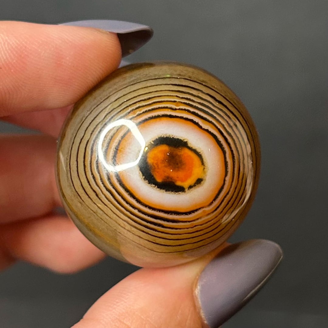 Sardonyx Sphere Polished Sardonix Crystal Mini Sphere Beautiful Banded ...