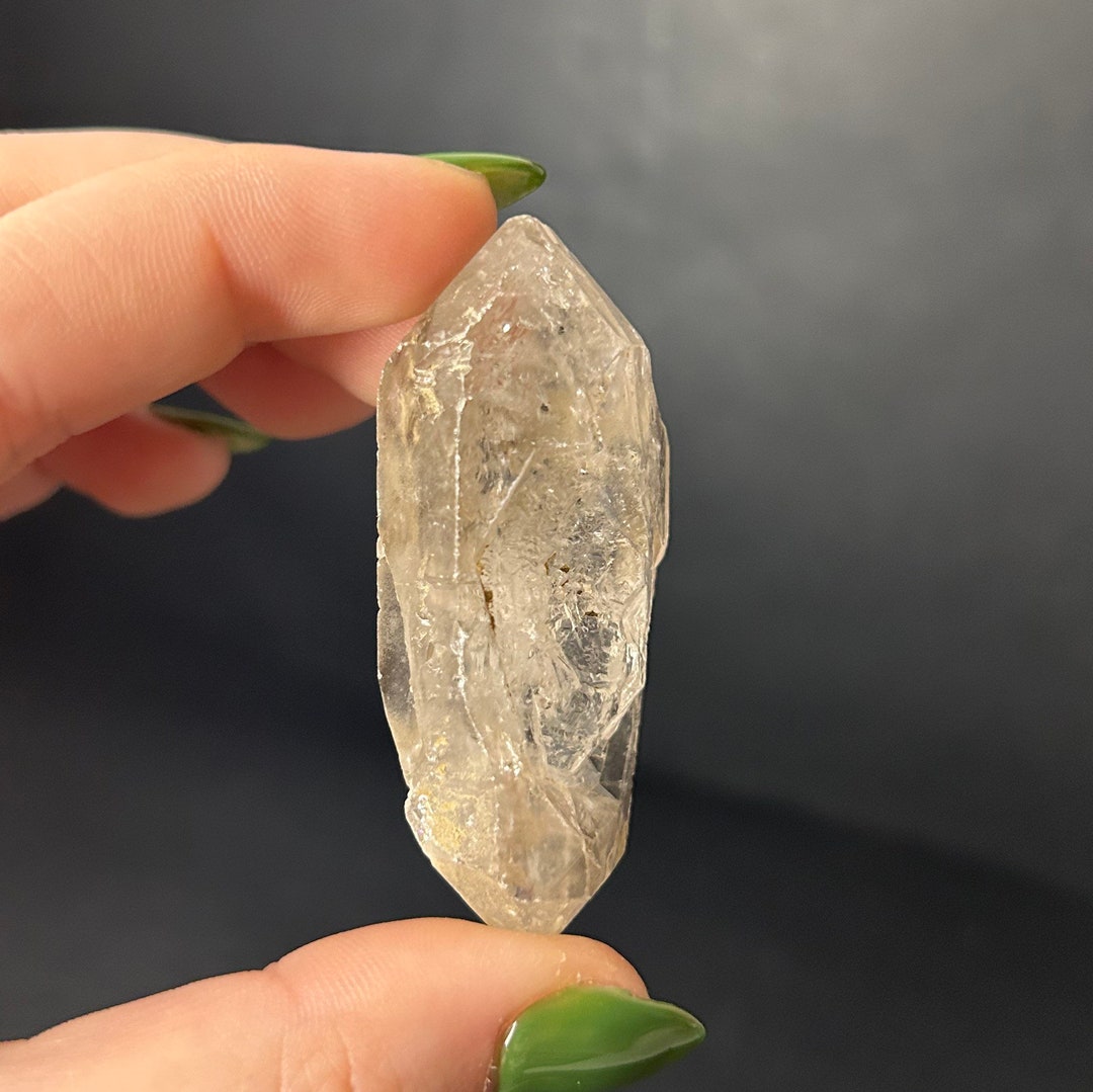 Quartz Enhydro Clear Quartz Crystal Enhydro Rare Crystal Bubble Enhydro ...