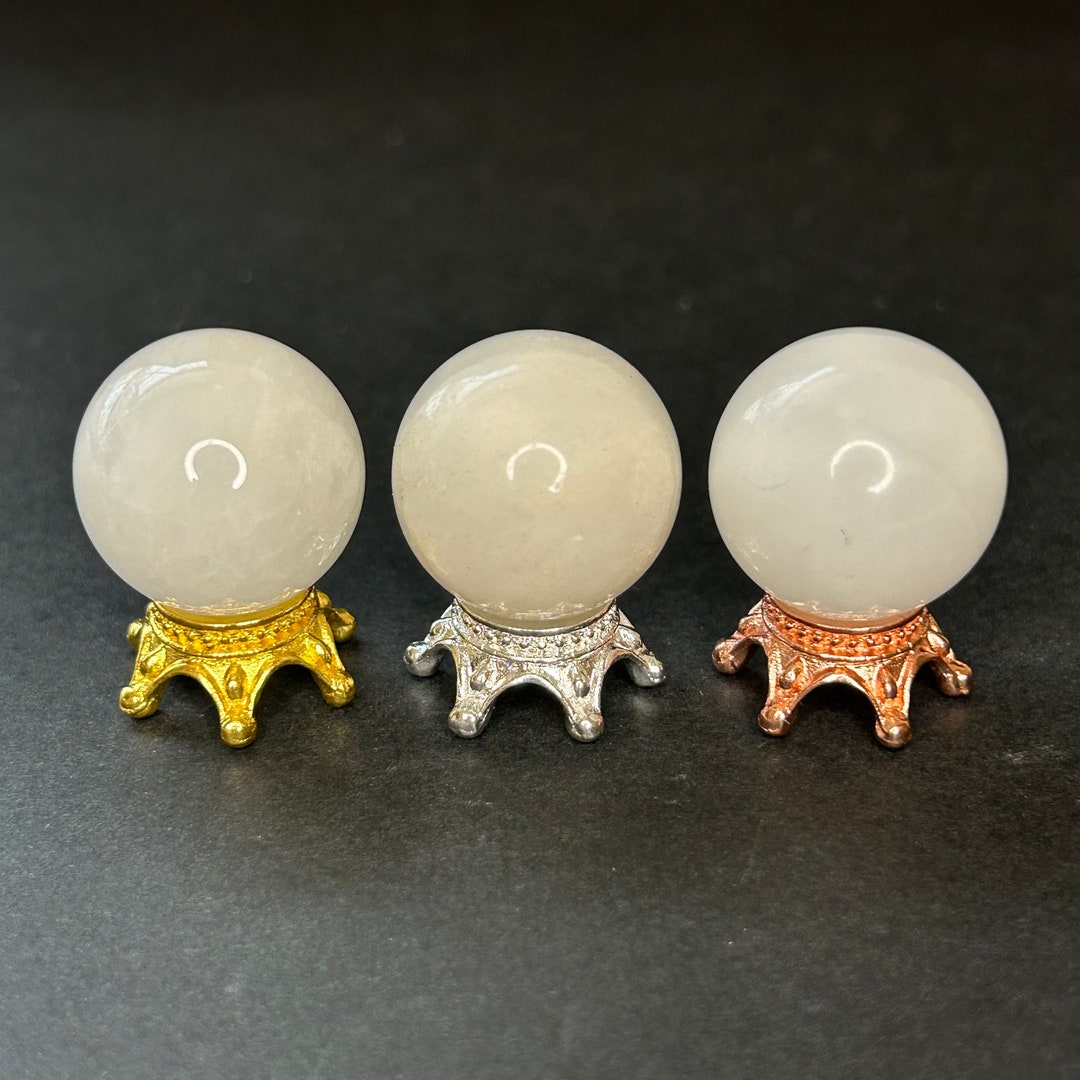 Sphere Stand | Metallic Sphere Stand | Crystal Egg Stand | Mini Sphere ...