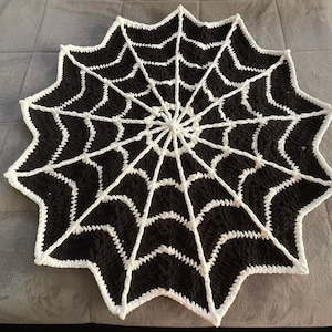 Crochet Spiderweb Blanket - Etsy