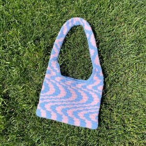 Wavy Crochet Bag - Etsy