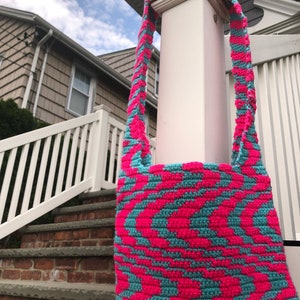 Wavy Crochet Bag - Etsy