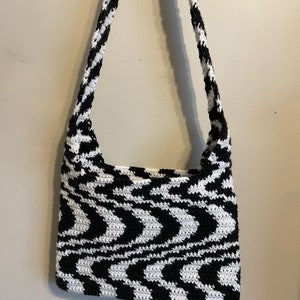 Wavy Crochet Bag - Etsy