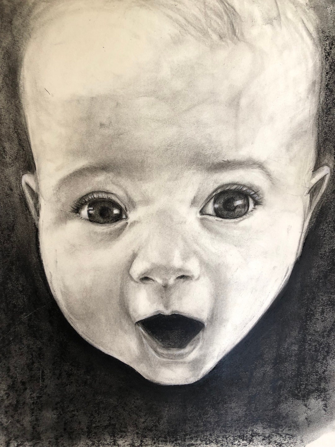 Custom Hand Drawn Portraits From Photos - Great Gifts! - Etsy