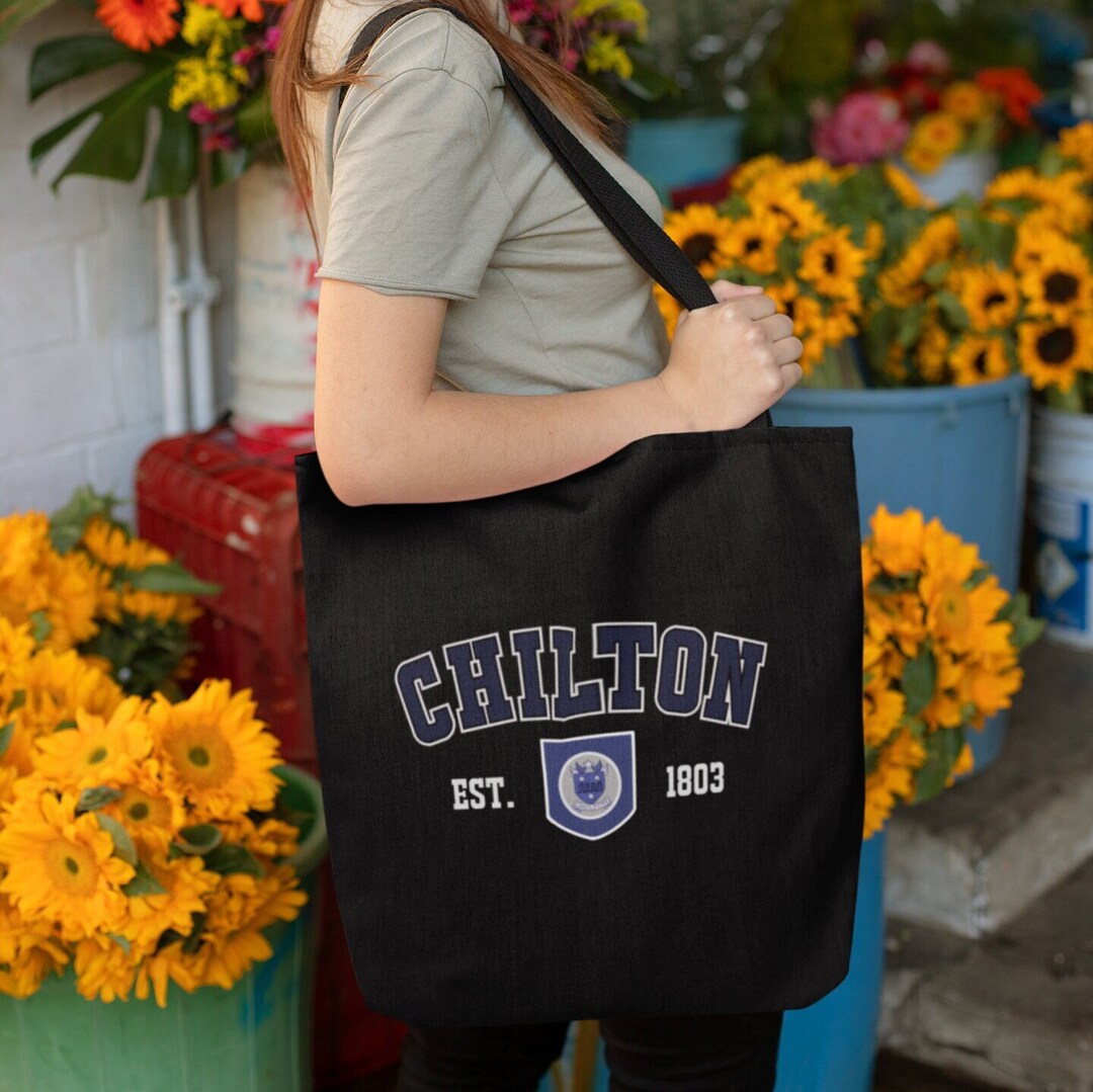 Chilton Prep School Inspired Tote Bag Rory Gilmore Paris Booktok Book ...