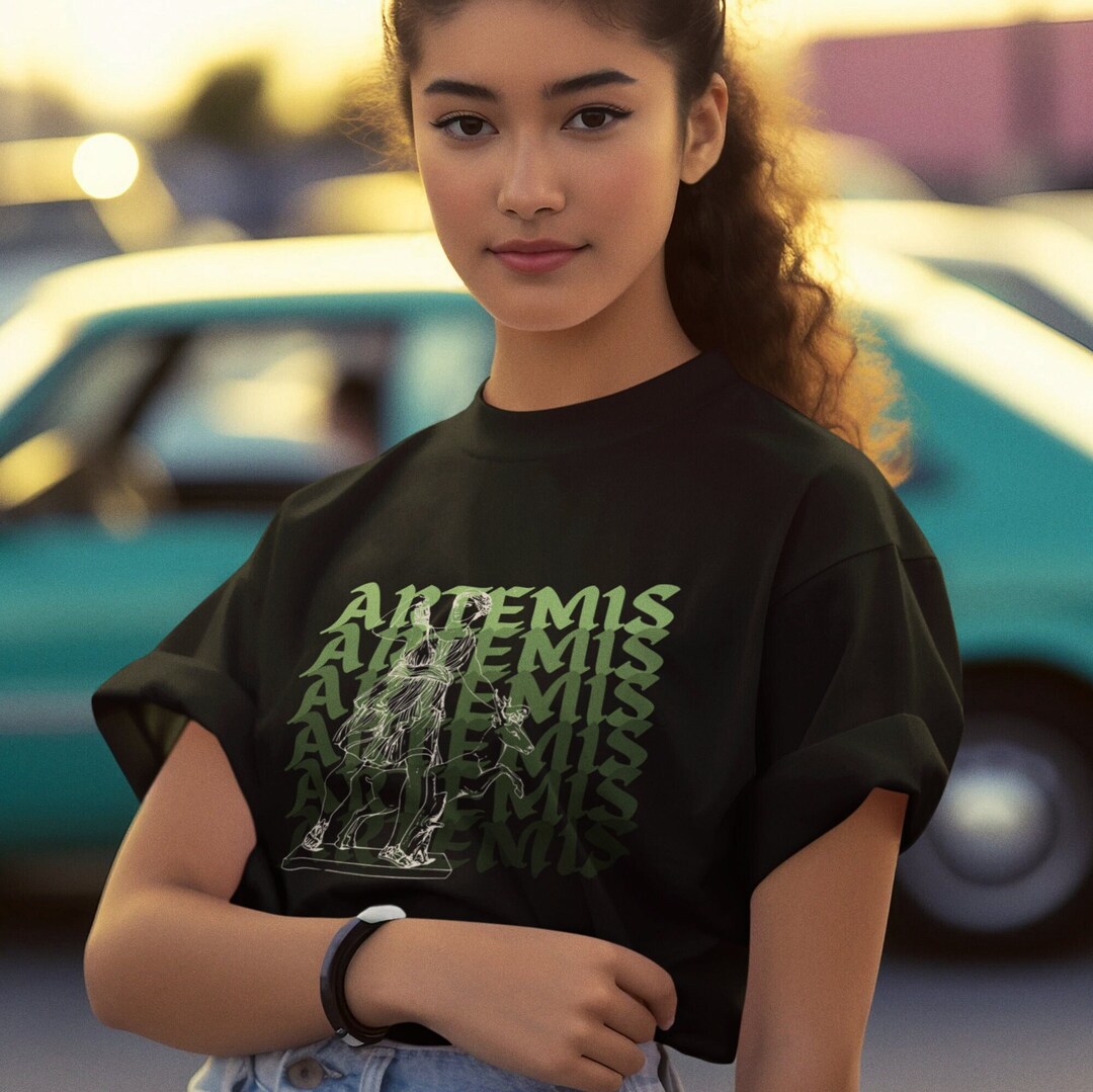 Artemis T Shirt Greek Mythology Light Academia Aesthetic Booktok ...