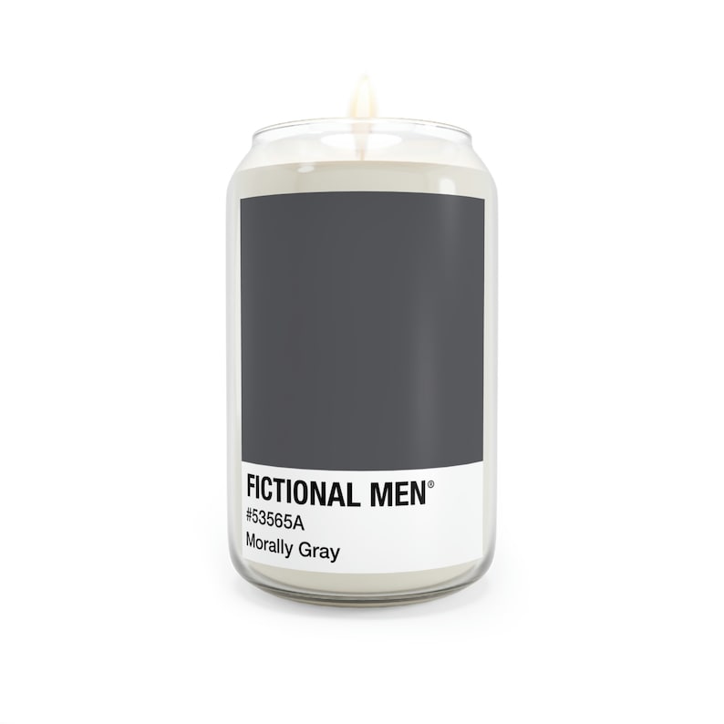 Morally Gray Fictional Men 13.75 Oz Comfort Spice Scented Candle ...