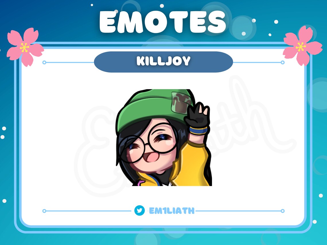 Valorant Twitch Emotes | Killjoy Valorant Twitch Emotes | Killjoy ...
