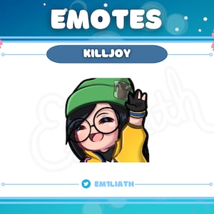 Valorant Twitch Emotes | Killjoy Valorant Twitch Emotes | Killjoy ...