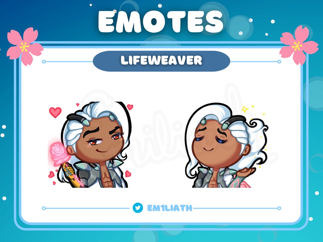 Overwatch Twitch Emotes Lifeweaver Overwtach Emotes Overwatch Emotes OW ...