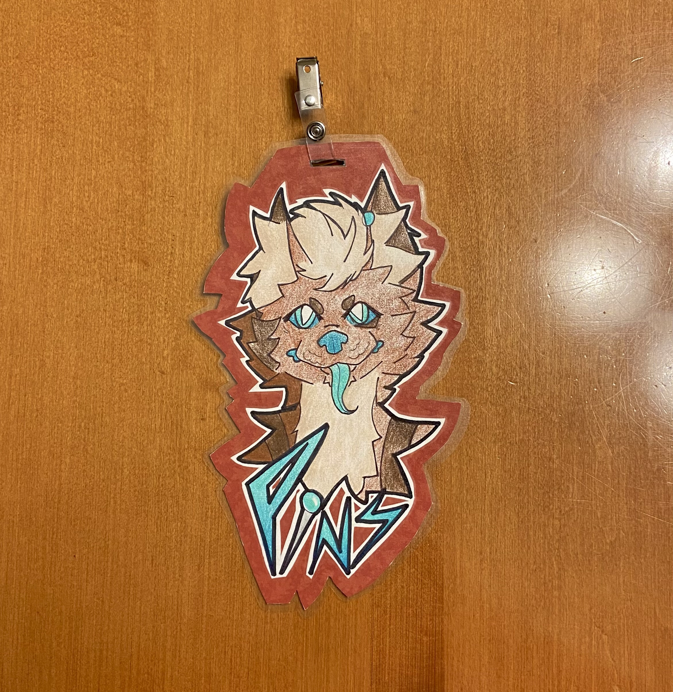 Custom Fursona Badge - READ DESCRIPTION - Etsy