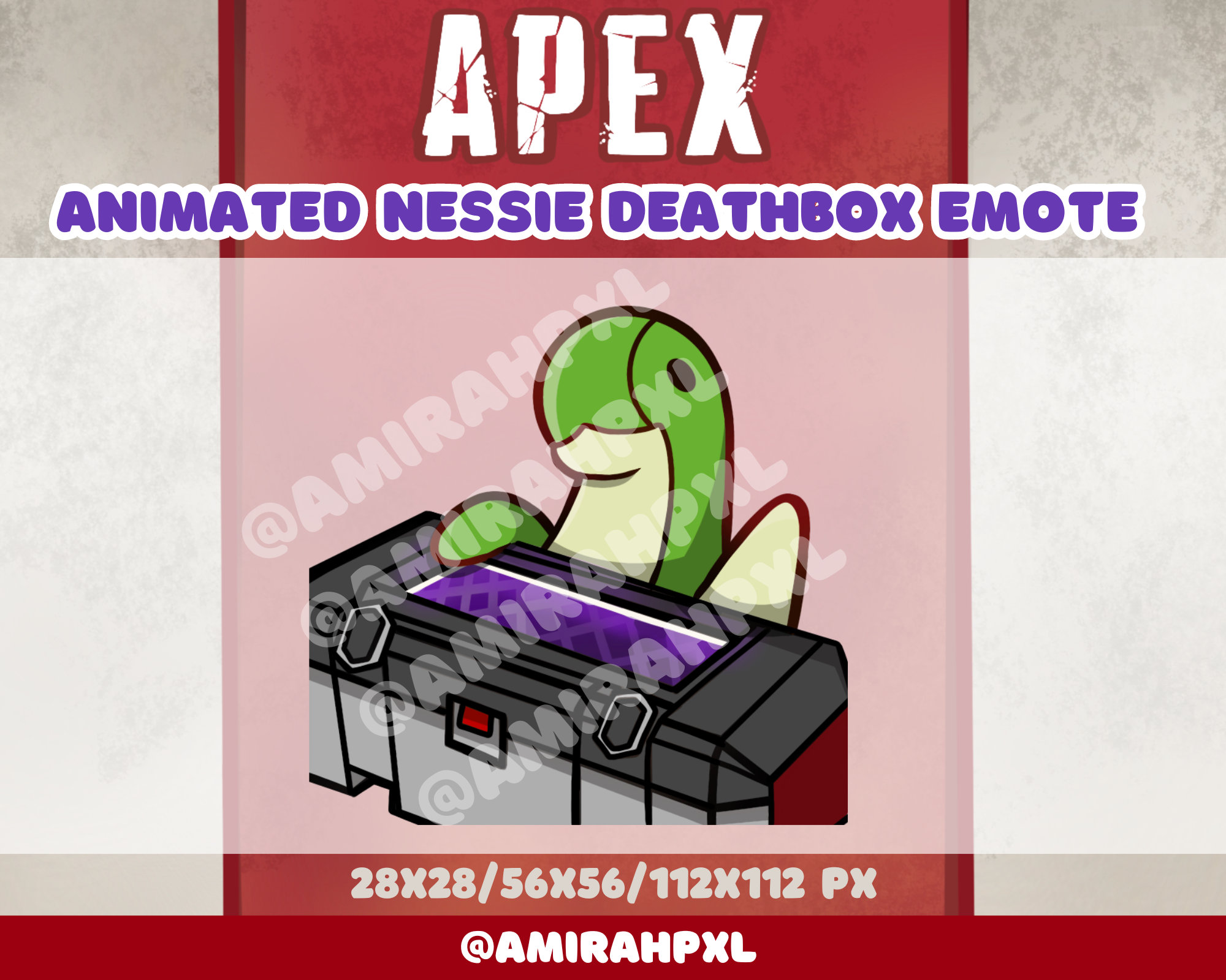 Apex Legends Nessie Emotes/ Nessie Emote/ Animated Emotes/stream ...