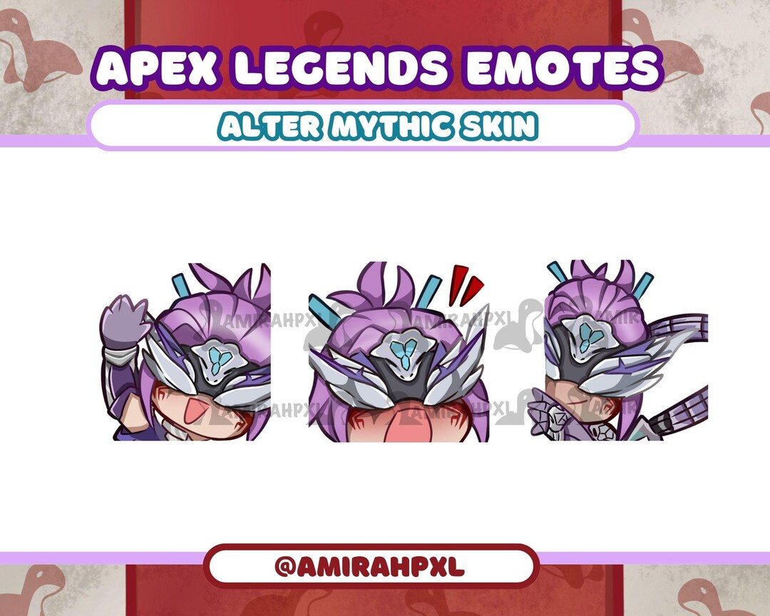 Apex Legends Alter Mythic Skin Emotes/ Apex Emote/ Alter Emotes/stream ...