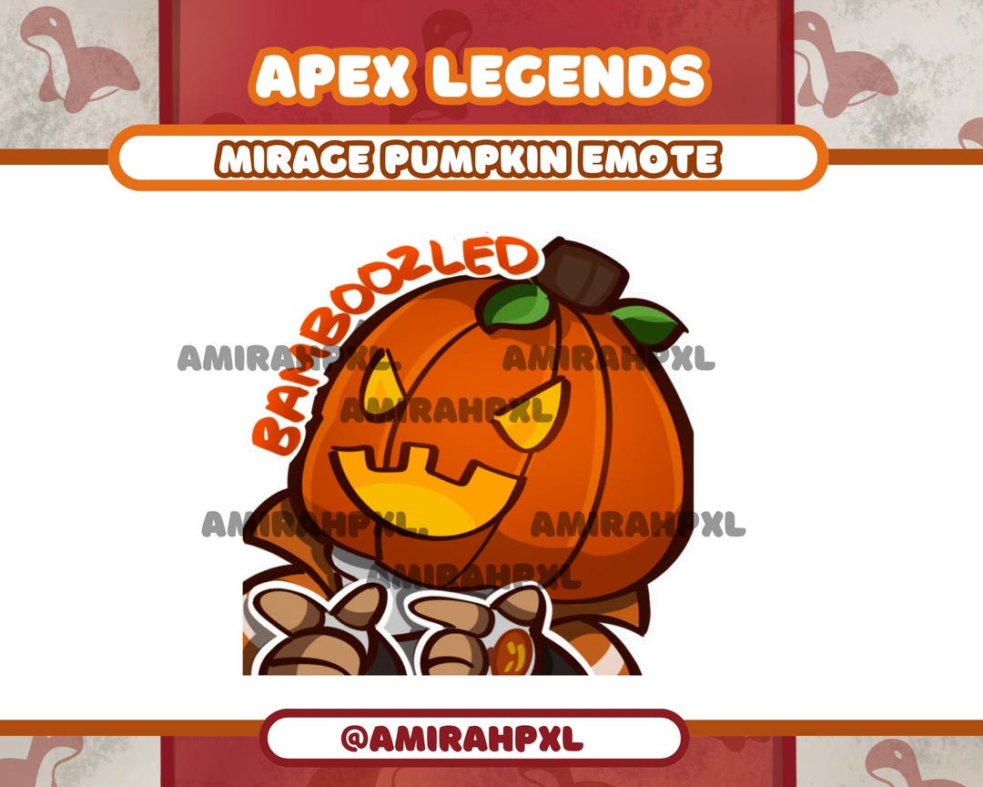 Apex Legends Emotes/apex Mirage/halloween/apex Halloween Emotes/apex ...