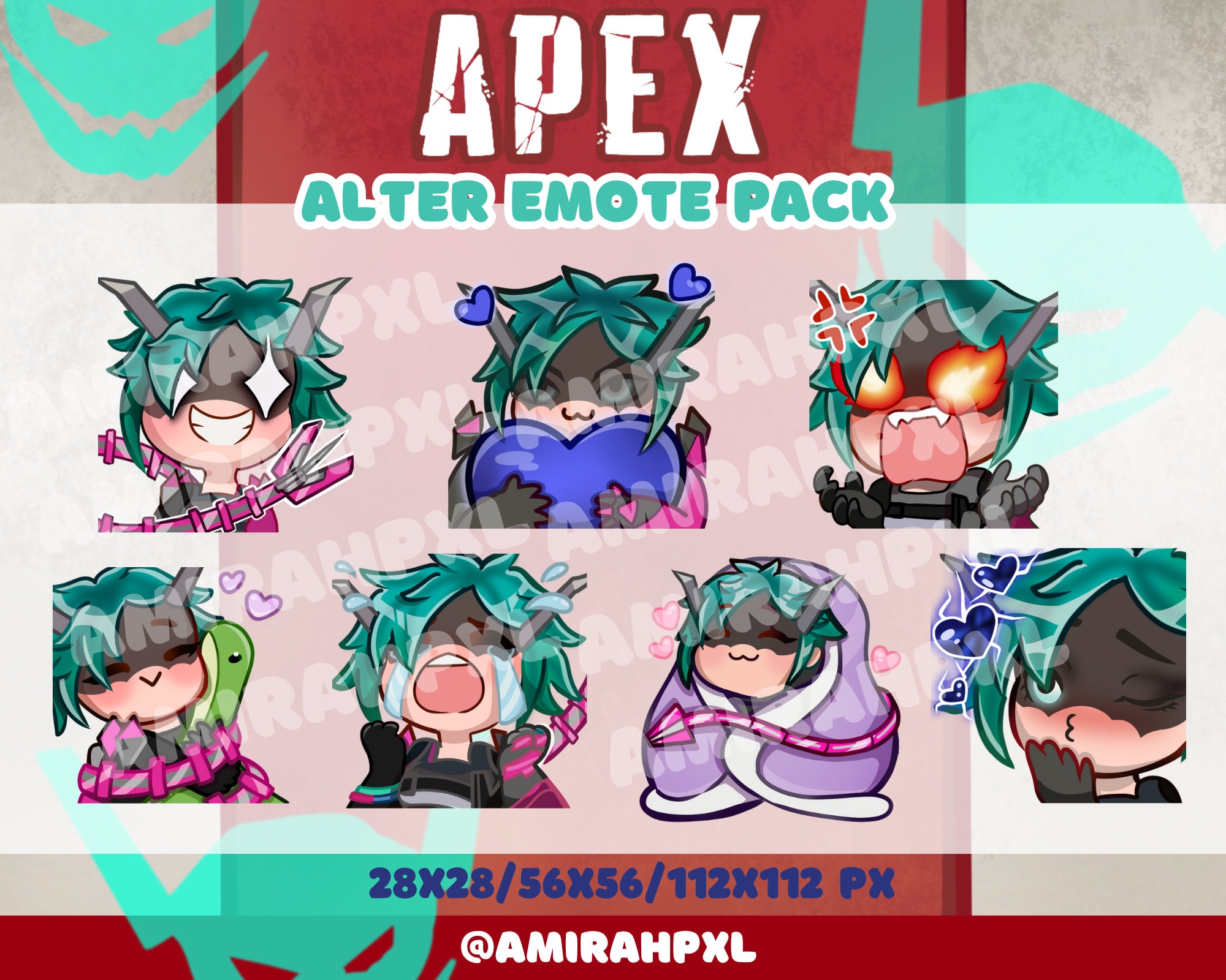 Apex Legends Alter/alter Emotes/apex Emotes Alter /stream Emotes/apex ...
