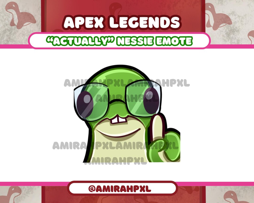 Apex Legends Nessie Actually Emote/apex Nessie Emotes/ready to Use ...