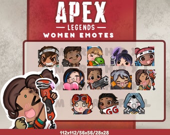 Apex Women Emotes - Etsy