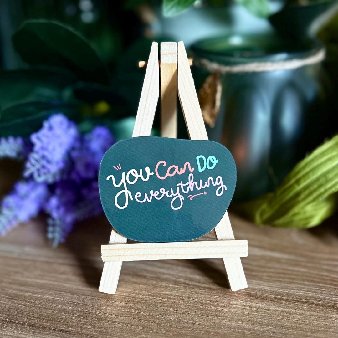 You Can Do Everything Sticker, Motivational Vinyl Decal - Etsy