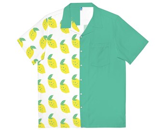 Lemon Button Up - Etsy