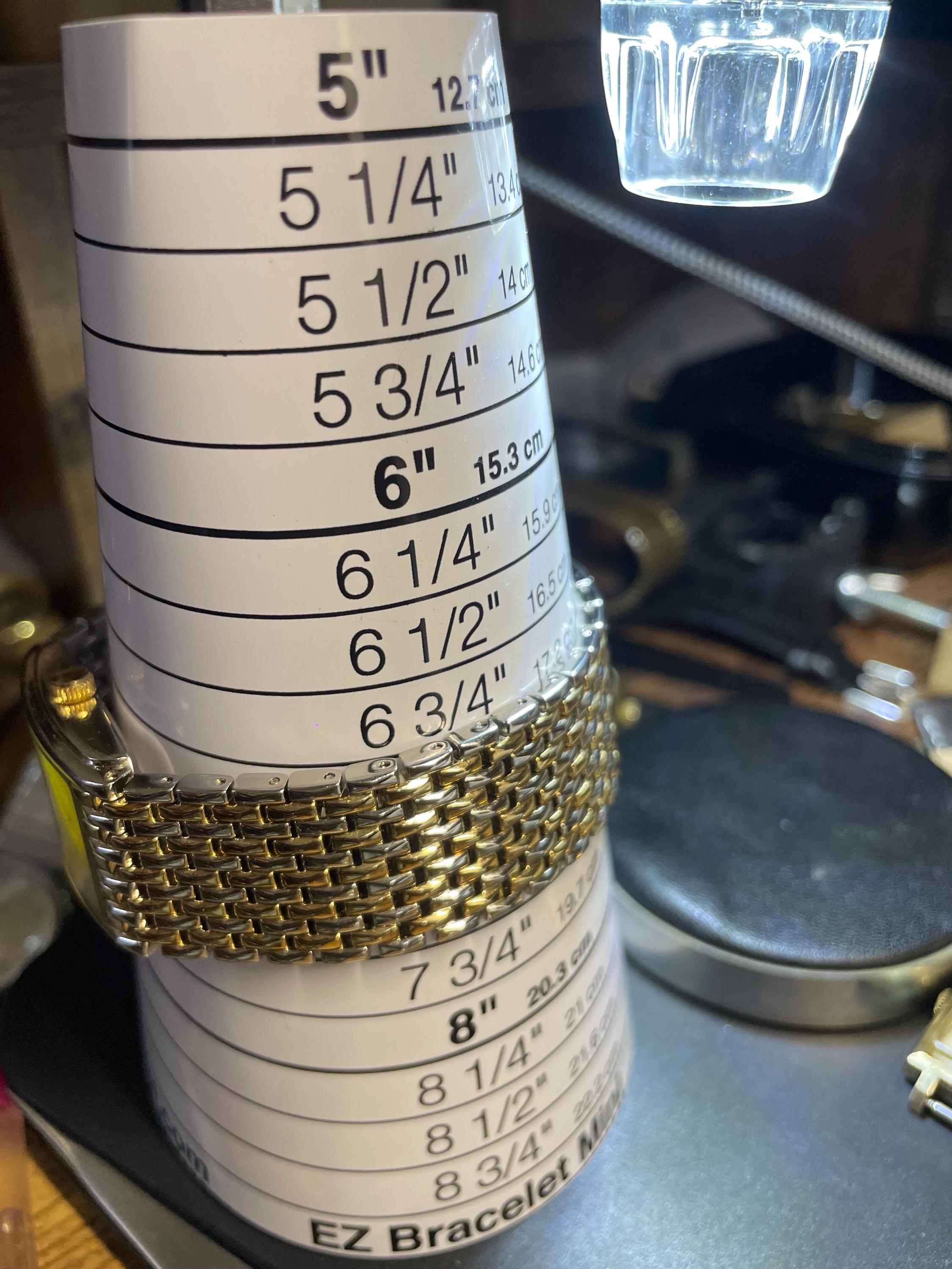 Gruen Diamond Accent Two-tone Watch: Rectangular Dress Watch - Etsy
