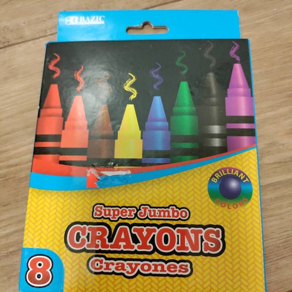 Jumbo Crayons - Etsy