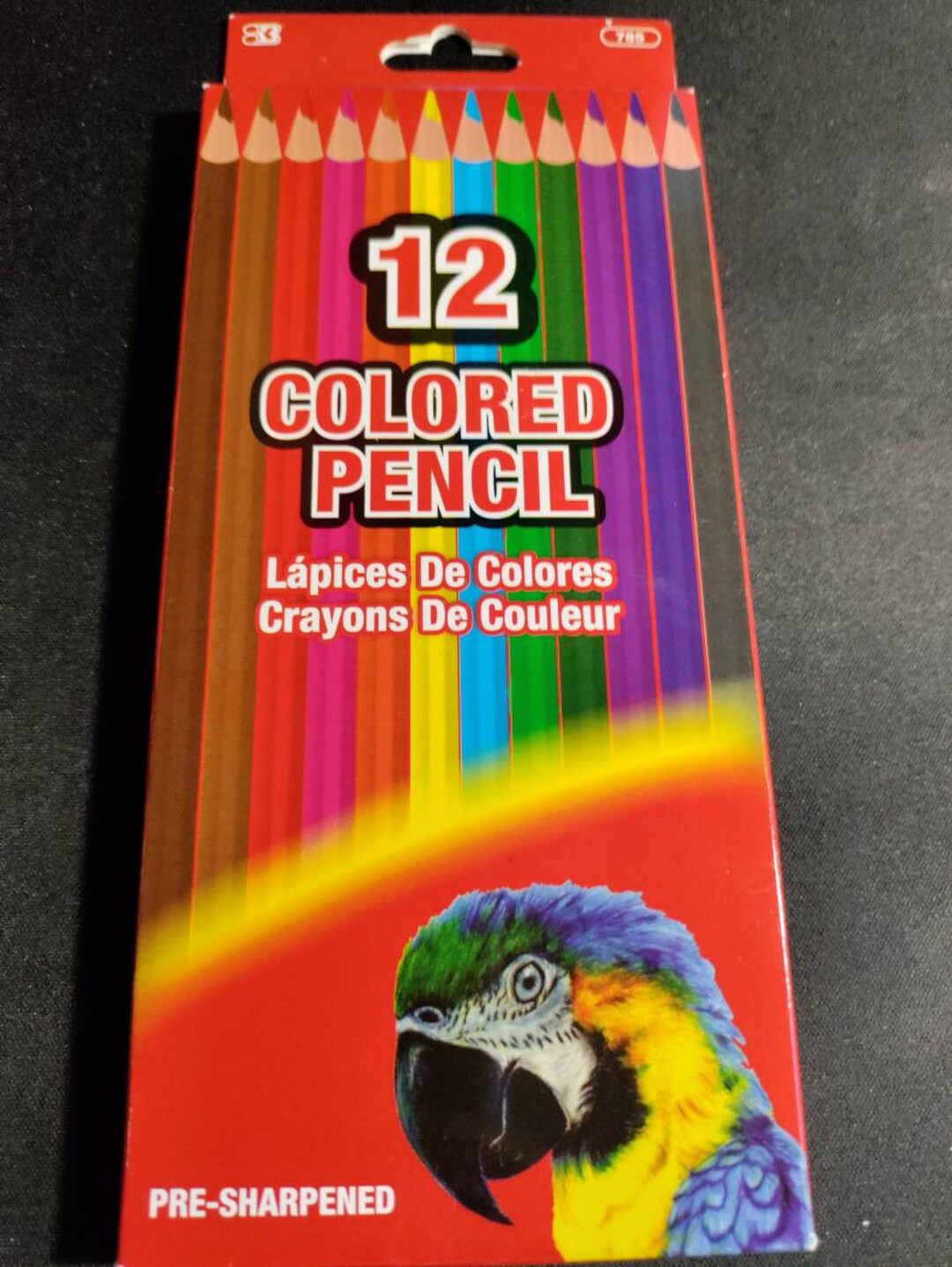 12 Piece Colored Pencils - Etsy