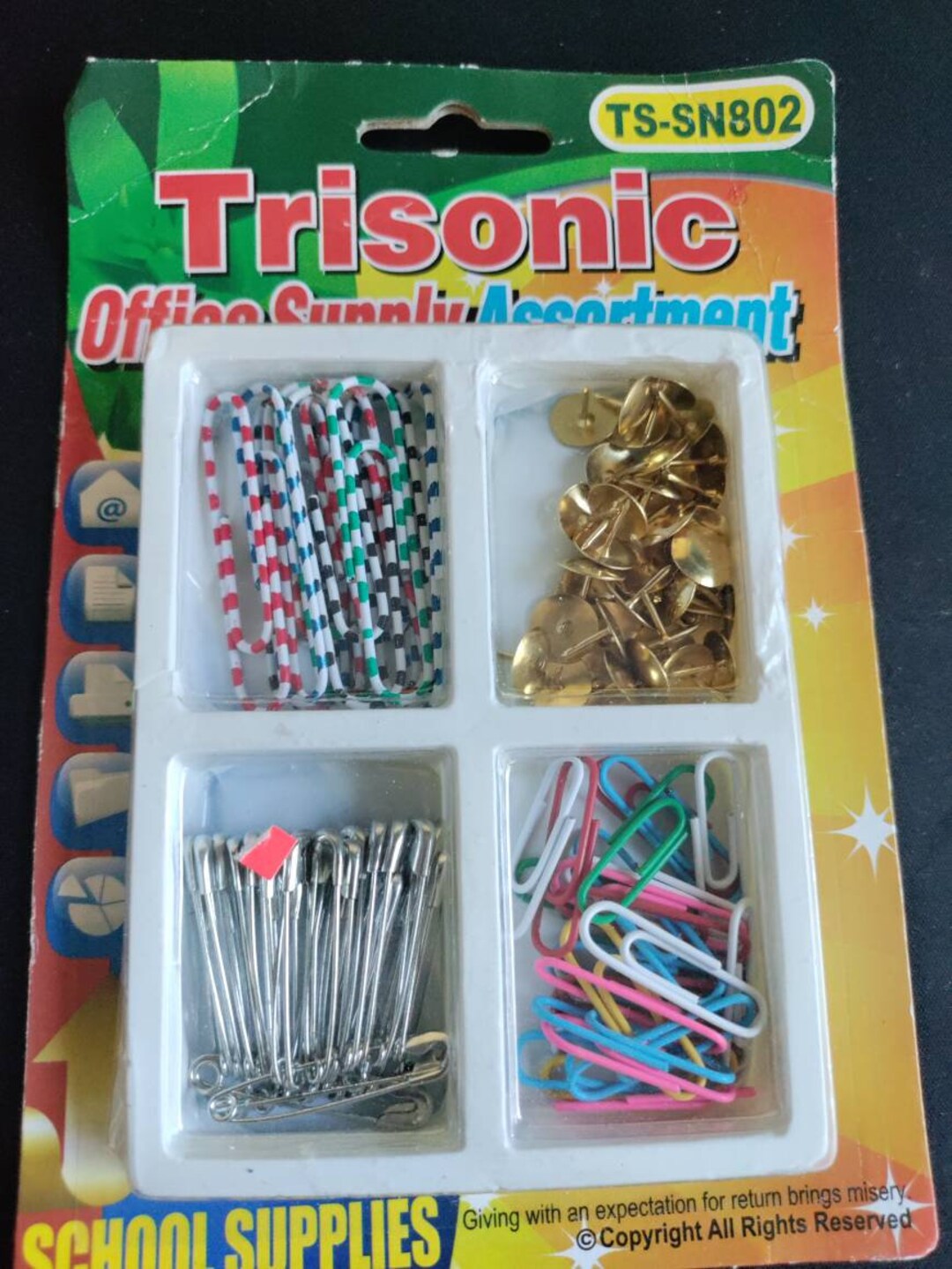 Trisonic Office Supply Assortment - Etsy