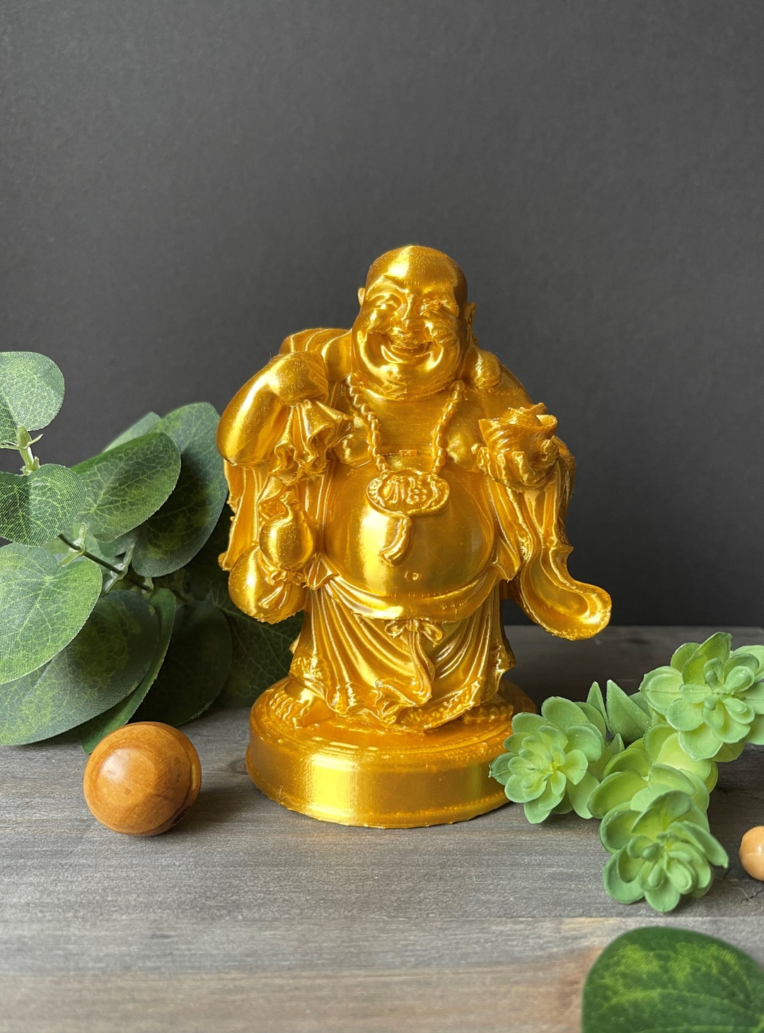 Laughing Buddha Statue, Religion Decor for Home and Office, Goddess of ...