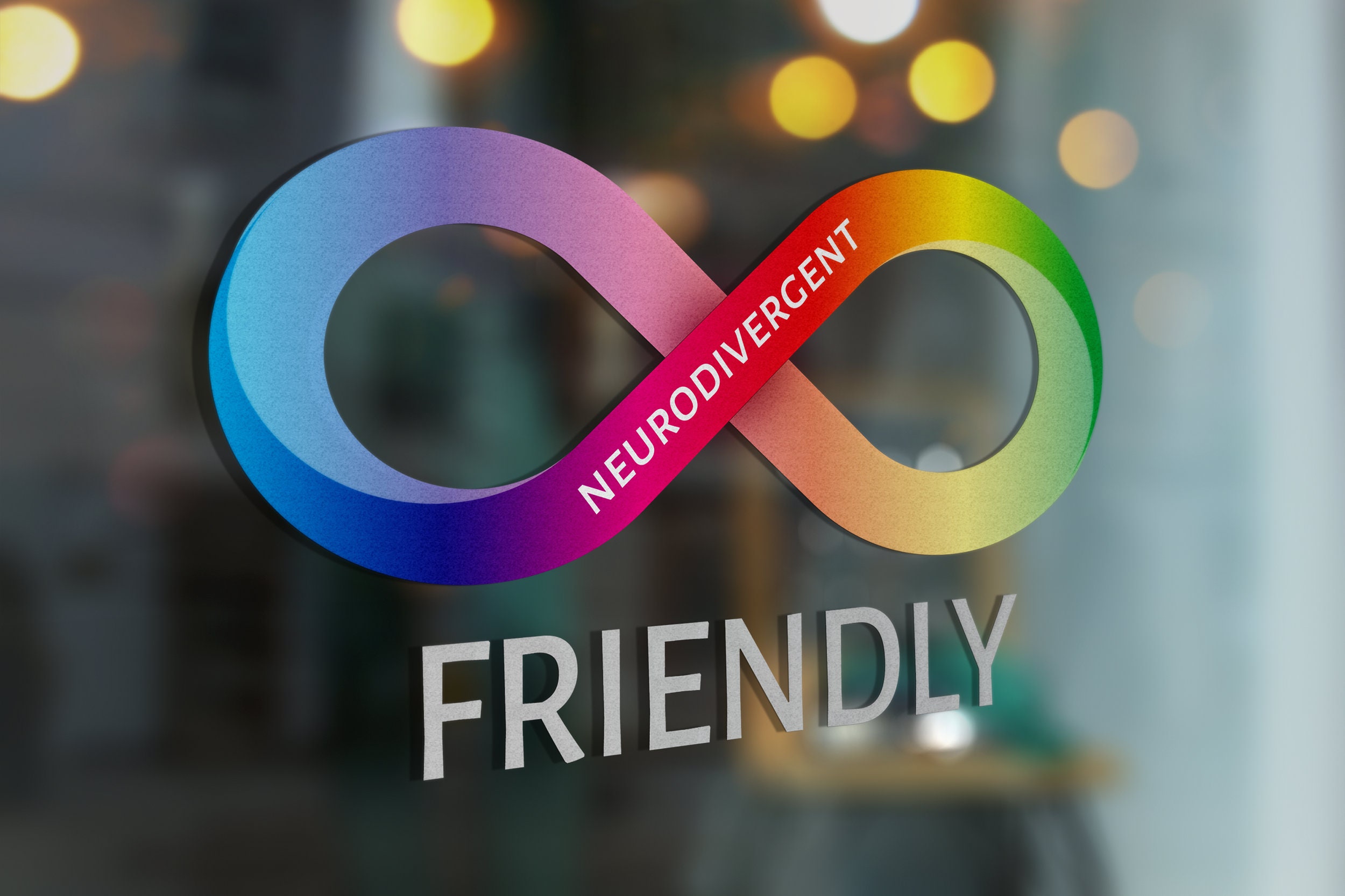 Six Neurodivergent International Infinity Symbols - Etsy