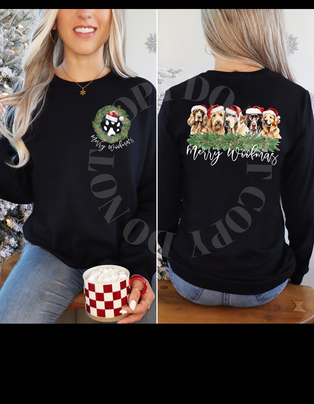 Christmas Dog Png, Dog Owner Christmas Gift, Dog Christmas Design ...