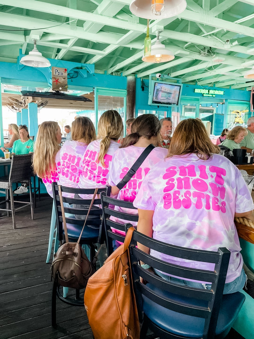 Shit Show Besties Graphic Tee, Bestie Tees, Best Friend Tee, Shit Show ...