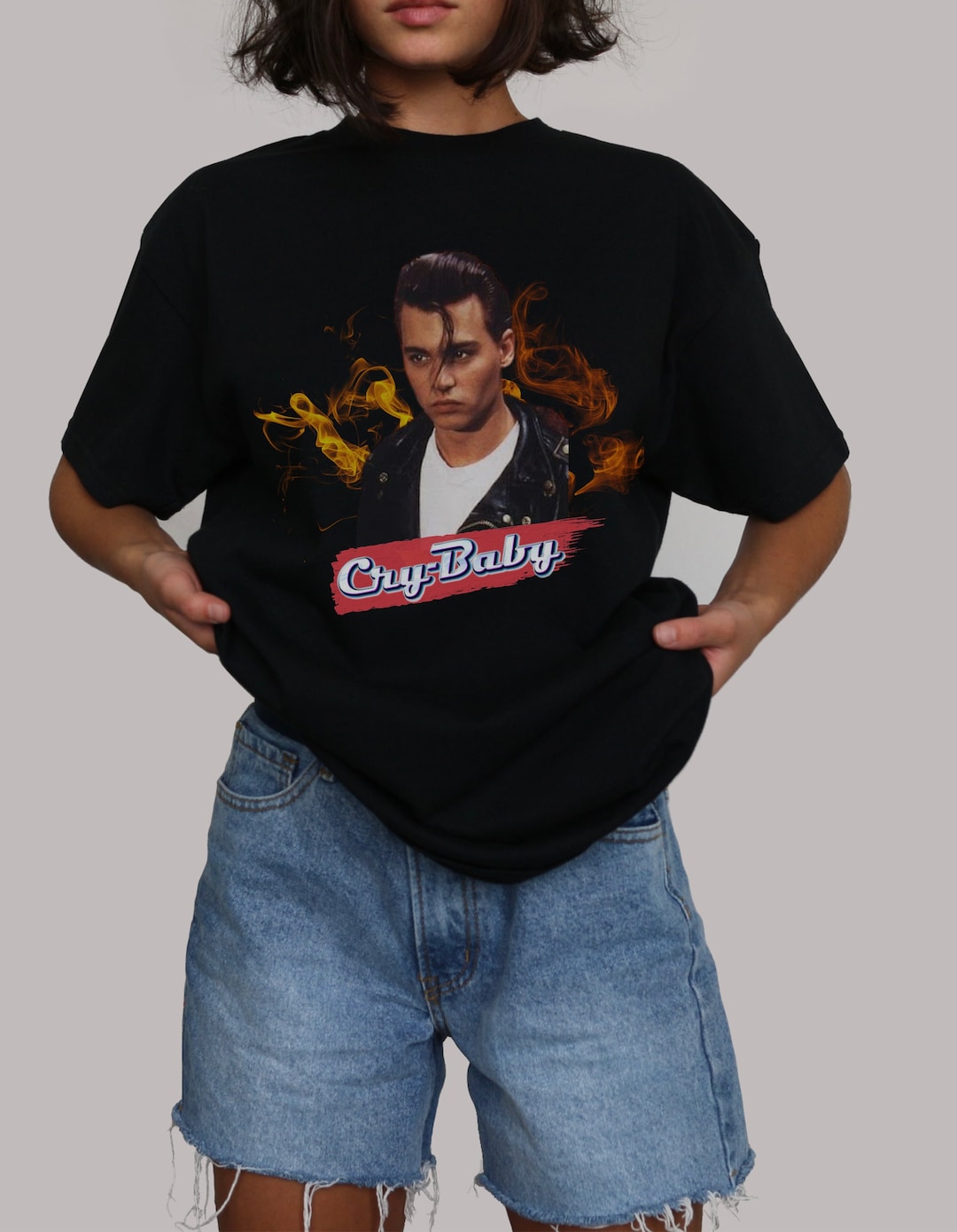 Unisex Johnny Depp Cry Baby Movie T-shirt - Vintage 90s T-shirts, Gift ...