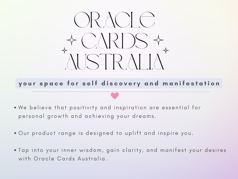 Printable Oracle Cards Messages Digital Download PDF - Etsy