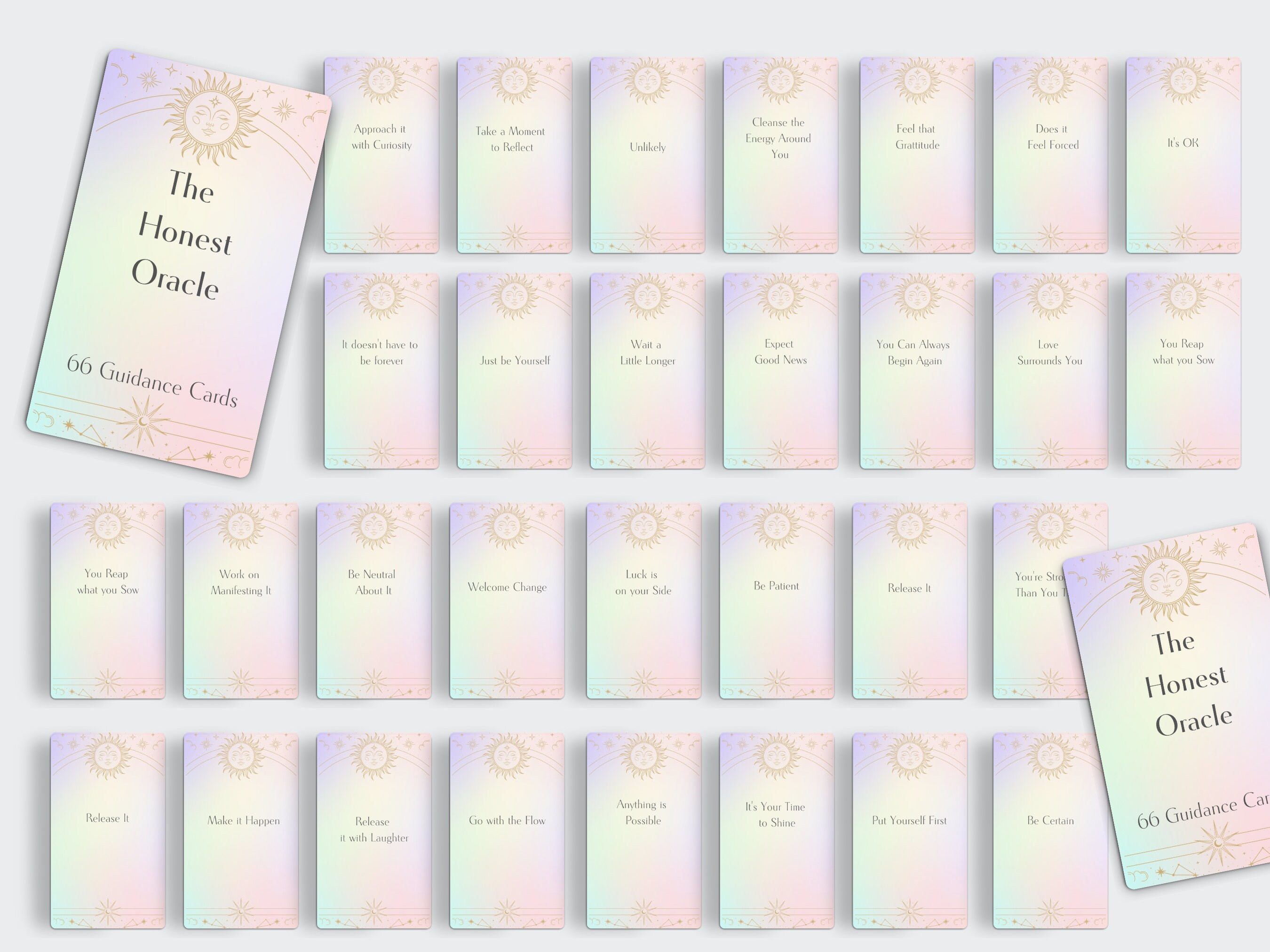 Printable Oracle Cards Messages Digital Download PDF - Etsy Australia