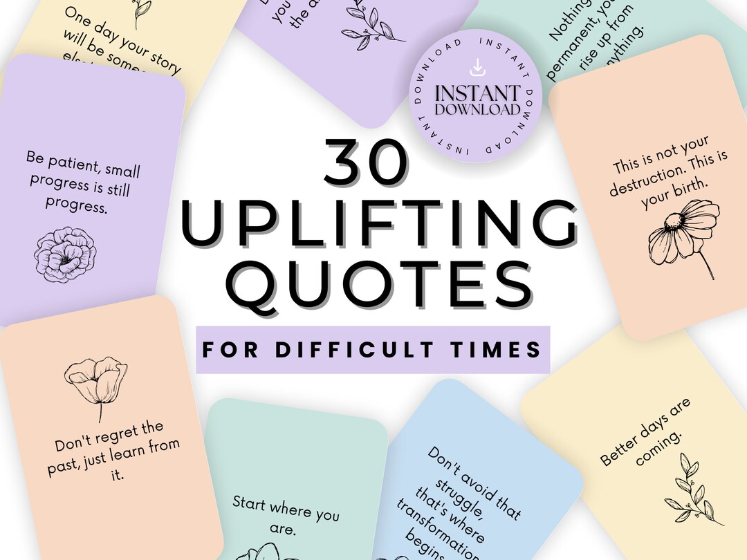 Printable Inspirational Printable Cards Coping With Heartbreak Sadness ...