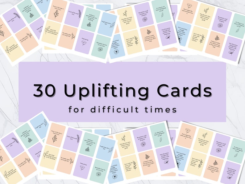 Printable Inspirational Printable Cards Coping With Heartbreak Sadness ...