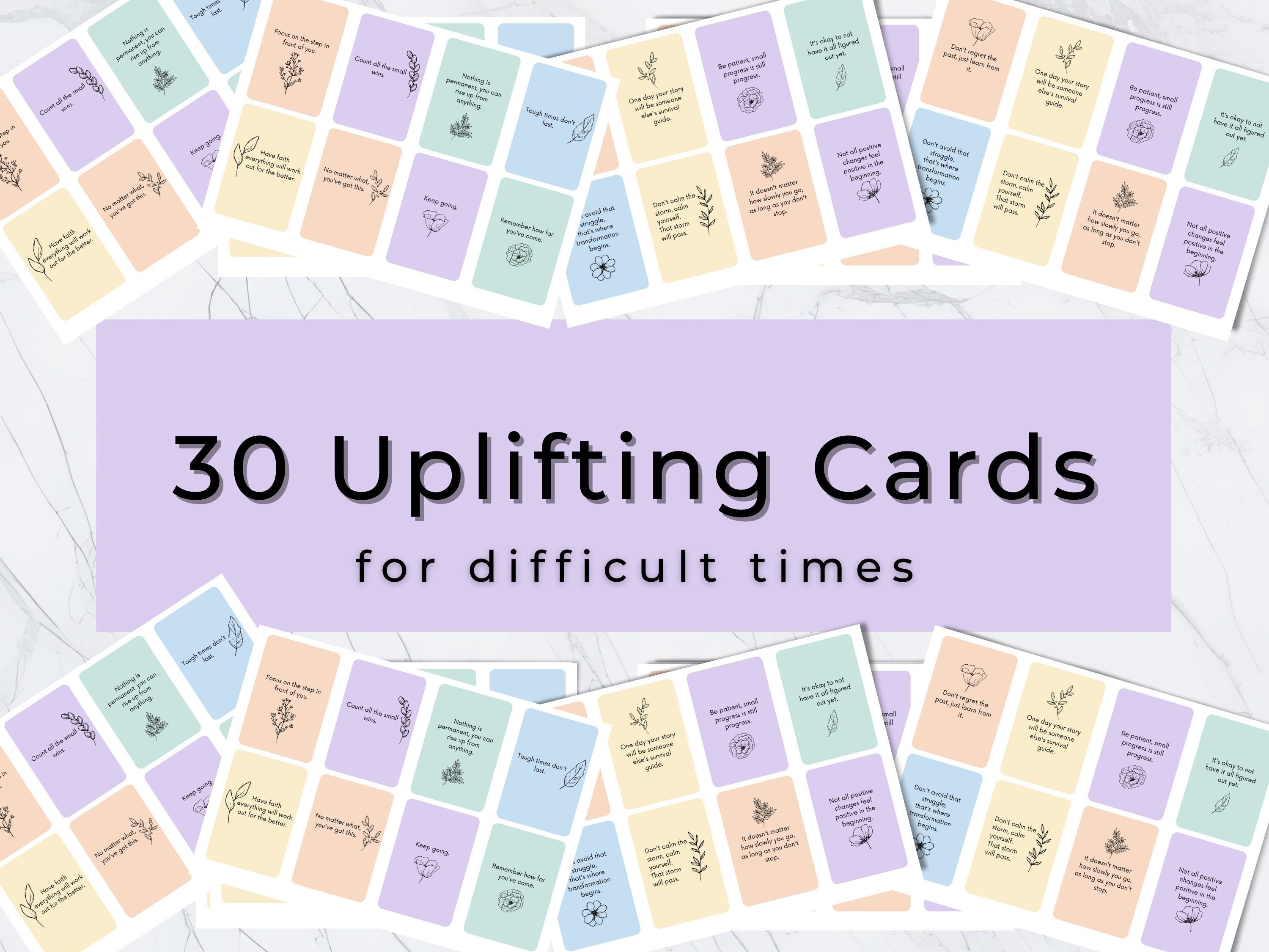 Printable Inspirational Printable Cards Coping With Heartbreak Sadness ...